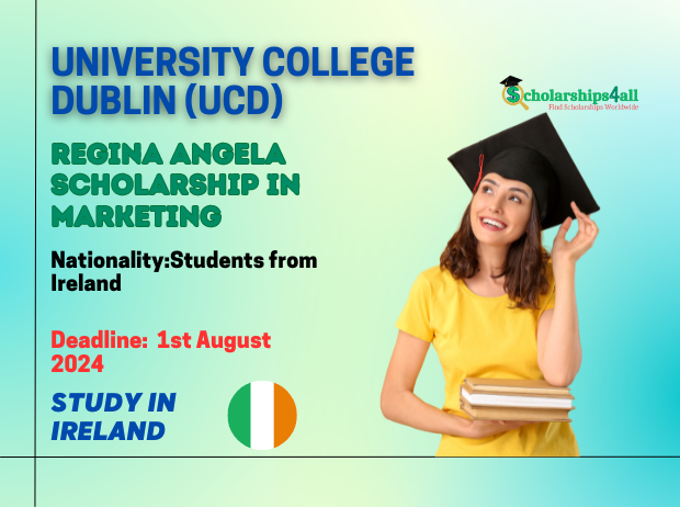 Regina Angela Scholarship in Marketing, Ireland - Scholarships4all.com